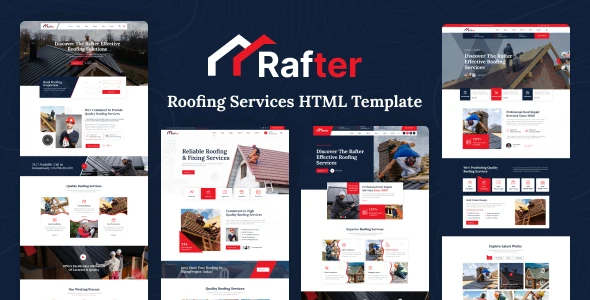 OneSmartSite | Designs » Rafter - Roofing Services HTML5 Template